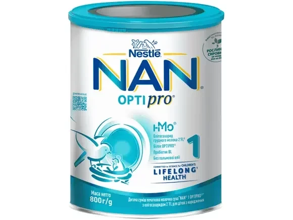 Дитяча суміш початкова молочна суха NAN® 1 OPTIPRO® для малюків до 6 ...